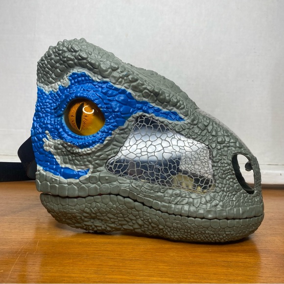 Mattel | Costumes | Jurassic World Velociraptor Blue Chomp N Roar ...